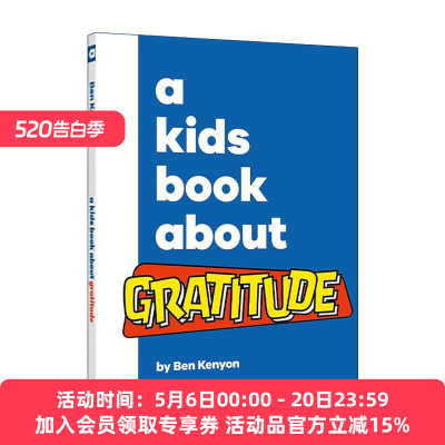 英文原版 A Kids Book About Gratitude 给孩子的书 感恩 正念引导价值观培养 DK精装科普百科读物 英文版 进口英语原版书籍