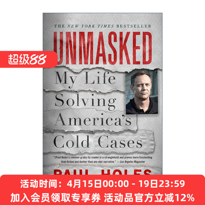 英文原版 Unmasked 追缉恶人杀人魔 侦查探员Paul Holes的职业故事 英文版 进口英语原版书籍