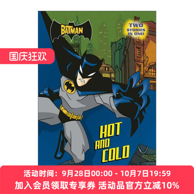 蝙蝠侠 冷热交锋 英文原版 The Batman Hot and Cold 儿童插画故事书 英文版 进口英语原版书籍