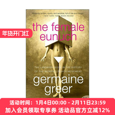 英文原版 The Female Eunuch 女太监 杰梅茵·格里尔 英文版 进口英语原版书籍