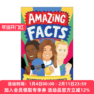 英文原版 Amazing Facts Olympics & Paralympics 孩子们需要知道的惊人事实 关于奥运会和残奥会 英文版 进口英语原版书籍