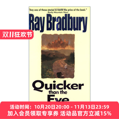 英文原版 Quicker Than the Eye 温柔的谋杀 雷布拉德伯里 英文版 进口英语原版书籍