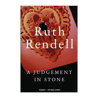 女管家的心事  英文原版 A Judgement in Stone (Vintage Crime/Black Lizard) 犯罪推理小说 Ruth Rendell 英文版