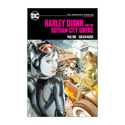 英文原版 Harley Quinn & the Gotham City Sirens 哈莉·奎茵与哥谭魅影 精简版 DC漫画 Paul Dini保罗·迪尼 进口英语原版书籍