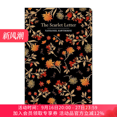 英文原版 The Scarlet Letter 红字 霍桑 浮雕封面高颜值装帧设计 精装 Chiltern Classic 英文版 进口英语原版书籍