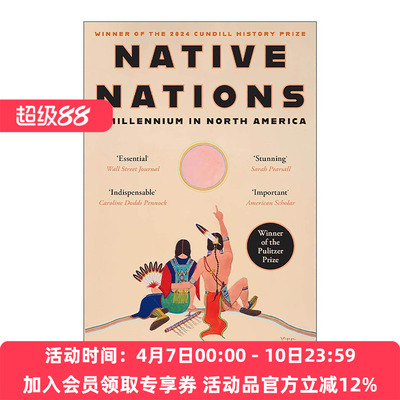 英文原版 Native Nations 本土民族 北美一千年历史 Kathleen DuVal 普利策历史奖得主 北美土著民族研究 英文版 进口英语原版书籍