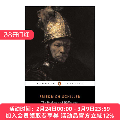 强盗与华伦斯坦  英文原版 The Robbers and Wallenstein 德国戏剧 Friedrich Schiller 企鹅经典 英文版 进口英语原版书籍