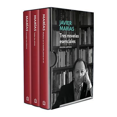 原版 Javier Marias Tres novelas esenciales estuche edicion limitada 哈维尔·马里亚斯三本必读小说套装 如此苍白的心