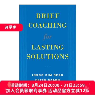 英文原版 Brief Coaching for Lasting Solutions 为持久解决方案提供简要指导 培训 精装 英文版 进口英语原版书籍
