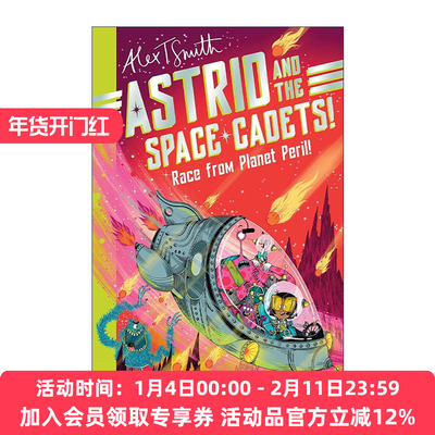 英文原版 Astrid and the Space Cadets Race from Planet Peril 阿斯特丽德和太空学员 来自危险星球的种族 进口英语原版书籍