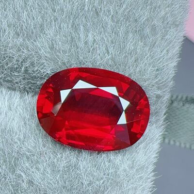 典藏级大克拉鸽血红 5.06ct 天然无烧鸽血红红宝石 GRS权威证书