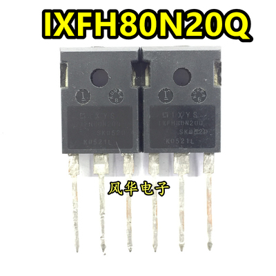 原装进口拆机 IXFH80N20Q TO-247大功率逆变器MOS场效应管80A200V