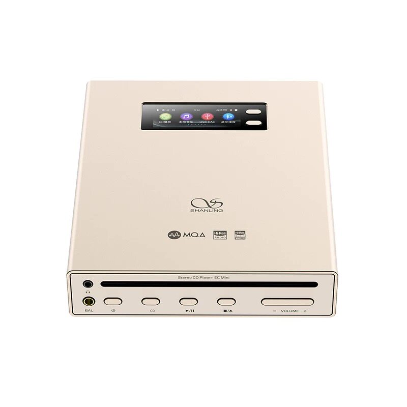 山灵EC MINI随身听携带式CD播放器hifi解码耳放前级一体机可插卡