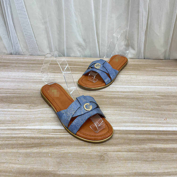 外贸原单女鞋新款shoes圆头平底编织时尚简约休闲百搭舒适凉拖鞋