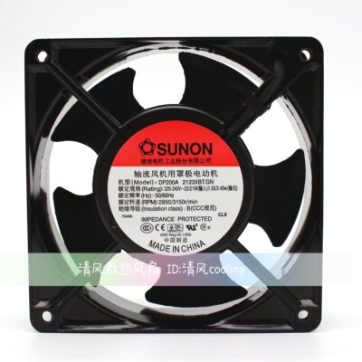全新建准DP201A 2123XBT.GN SUNON 12038 12CM 220V 机柜散热风扇