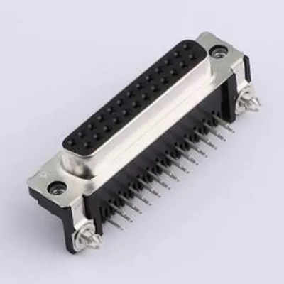 5747846-4 连接器25POS插座母插口2排D-Sub通孔直角