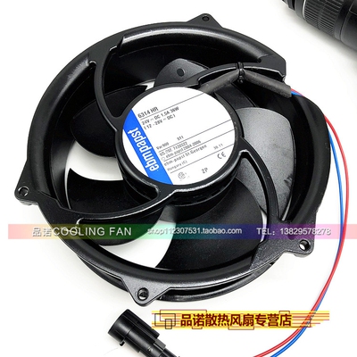 6314HR 原装ebmpapst 17CM 17251 24V 36W ABB变频器散热风扇