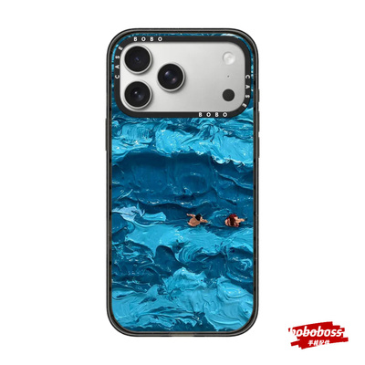 case源厂！艺术家联名 我们与海浪 magsafe适用于iPhone17/16/15/14/13/Pro/Max小众油画风防摔磁吸手机壳