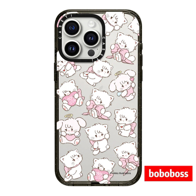 assti源厂！mikko illustrations系列Mousse猫和Cammy兔 适用iPhone18/17/16/15/14/Pro/Max防摔磁吸手机壳