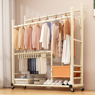 【一架多用】挂衣架卧室落地家用