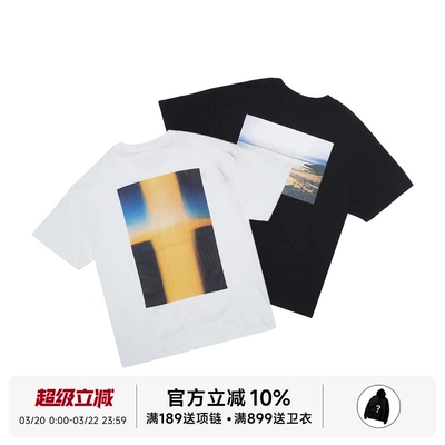 Essentials加州限定照片短袖T恤