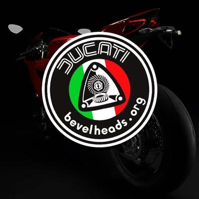 车贴 DUCATI 杜卡迪摩托车 车身贴个性车贴防水反光贴