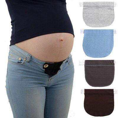 Belt Pregnancy Extender Maternity Pants Soft Jeans Elastic