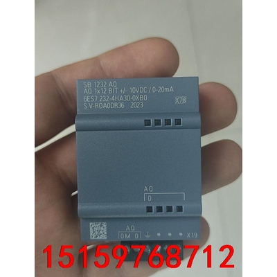 西门子1200 sb1232模拟量输出模块，功能包好包邮。议价