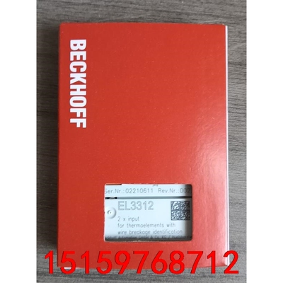 BECKHOFF倍福模块EL3312 全新原装正品现货 顺丰议价
