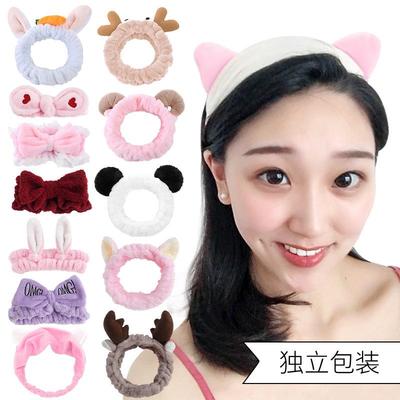 Headband For Washing 2021 OMG Wash Face Bow makeup Hairbands