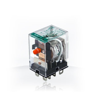 AIKS香港爱克斯中间继电器ARL2F-L带灯宽8脚 10A HH62P 24V 220V