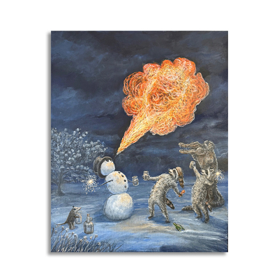 【底价捡漏】Chapman复刻版画有趣搞怪餐厅卧室客厅装饰画挂画芯