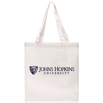 Hopkins 约翰霍普金斯大学纪念帆布袋单肩手提帆布休闲拉链小方包