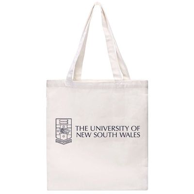 UNSW新南威尔士大学帆布包单肩手提帆布袋纪念品女有拉链装书学生