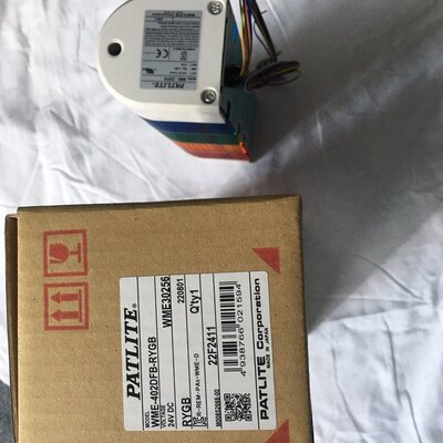 询价购-日本派特莱PATLITE壁挂四色灯，原装进口WME-402D可维修-