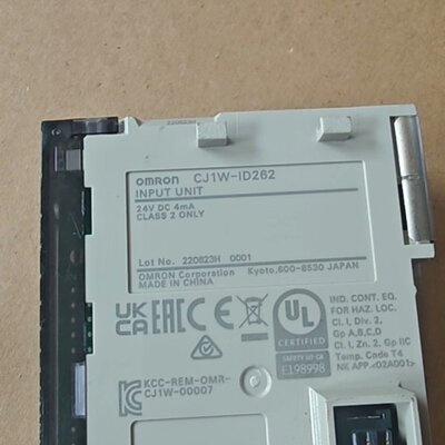 询价购-欧姆龙OMRON输入模块CJ1W-ID262，24VDC 4可维修-