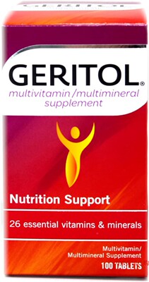 Geritol Multivitamin / Multimineral, Nutrition Support