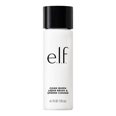 e.l.f. Clean Queen Liquid Brush & Sponge Cleaner, 120 ml