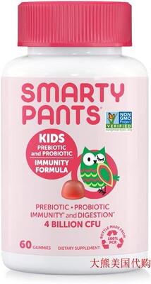 SmartyPants Kids Probiotic Immunity Formula, 60 Gummies