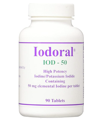 Iodoral Iod-50 High Potency Iodine/Potassium Iodide  90 Ct