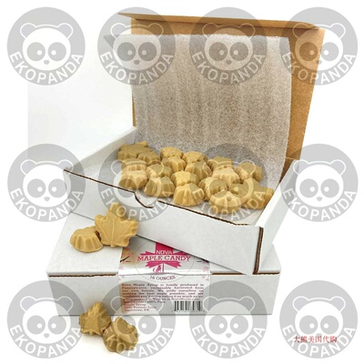 Nova Maple Candy - Pure Maple Sugar Leaf Candy, 16 Ounces