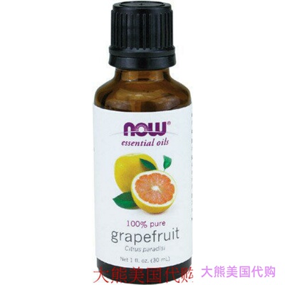 Now Foods Grapefruit Essential Oil, 1-Ounce 葡萄柚精油