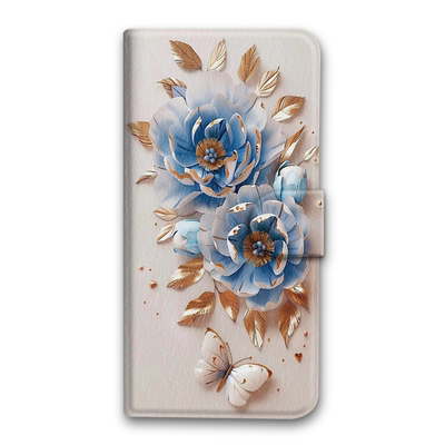 仿皮软壳中国风复古翻盖式插卡