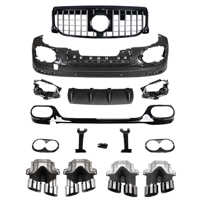 奔驰GLB车窗亮条侧裙行李架