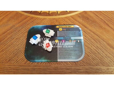 Terraforming Mars 火星改造  贸易船模型 token▲沙扎比部落
