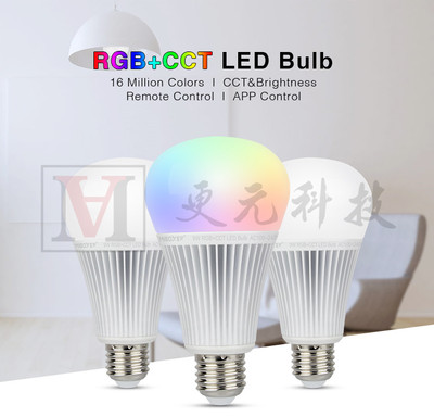 Milight DMX512 9W RGBCCT灯泡 FUT012