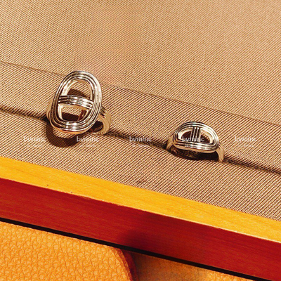 bvminc 猪鼻子银戒指 2款 S925银