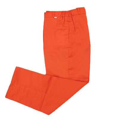 裤子春秋装桔色耐磨工地保洁修理物业仓管车间路政运输机修搬运