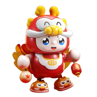 婴儿电动跳舞龙宝练习抬头玩具