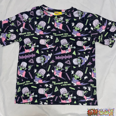 【现货掉落】ACDCRAG中古稀有孤品飞天小女警联名短袖t满印原宿